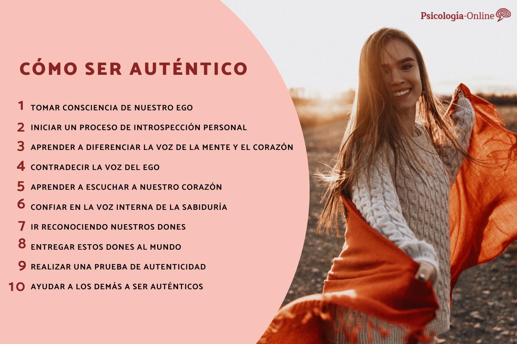 Aprende a ser auténtico: Guía hacia tu verdadero yo - PSICOLOGÍAVITAE