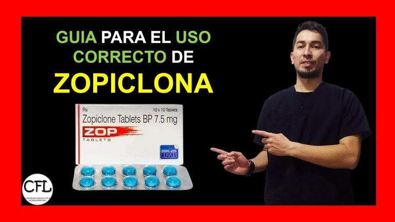 Beneficios y usos de la zopiclona: guía completa - PSICOLOGÍAVITAE